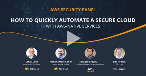 Aws Security Panel Summary Allcloud