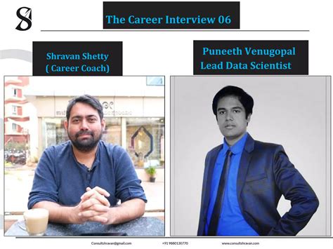 shravan shetty interview 06 puneeth venugopal lead data scientist ppt