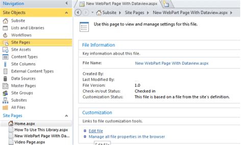 Types Of Web Parts In SharePoint