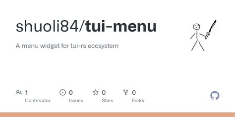 a menu widget for tui rs r rust