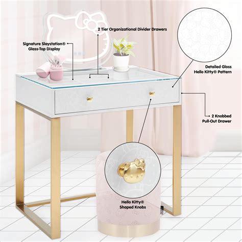 Hello Kitty Vanity Mirror Cute Design Features And Buying Guide
