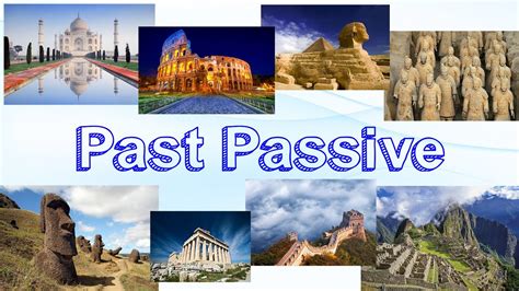 Past Passive Learn English Youtube Past Passive Learn English Youtube