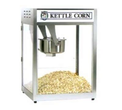 Gold Medal Kettle Popcorn Maker 16 Oz Commercial Machine Macho Pop For