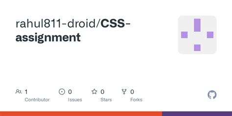 github rahul811 droid css assignment