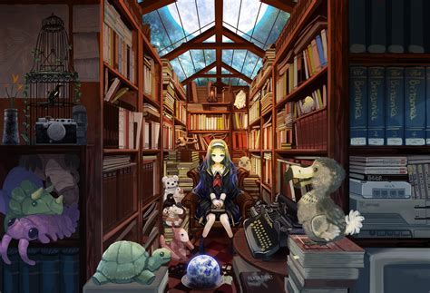 Library By Kanipanda On DeviantArt
