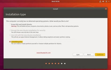 Ubuntu LTS Desktop Installation Guide With Screenshots