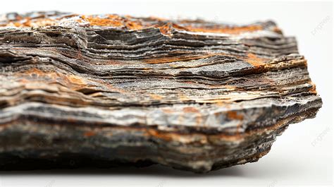 Sedimentary Rock A Photo Of Showcasing Its Layered Structure Background