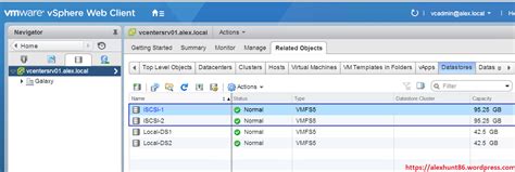 LUN Zoning In Openfiler Presenting A Subset Of Luns To Esxi Hosts