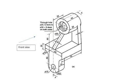 Solved Assignment 2 Multiview Drawing Instructions Use