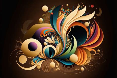 Imagination Abstract Art Generative Ai Stock Illustration Illustration Of Creativity