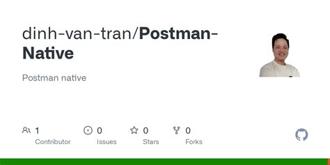 Github Dinh Van Tran Postman Native Postman Native