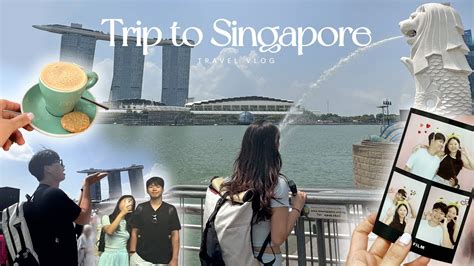 Eng 🇸🇬 싱가포르 여행 브이로그 오차드 로드 라셀 예술 대학 로컬 맛집 머라이언 구경 Trip To Singapore 🌴 Youtube
