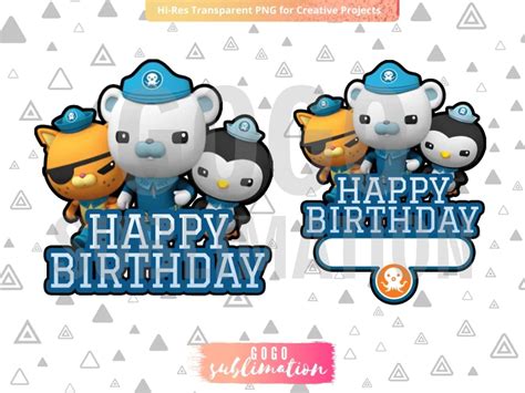 Octonauts Cake Topper Printable Png Vectorency Porn Sex Picture My Xxx Hot Girl