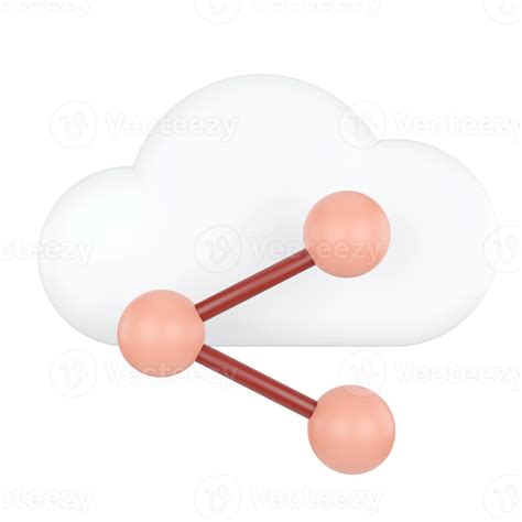 Share Cloud Computing Concept 3d Rendering 21048173 Png