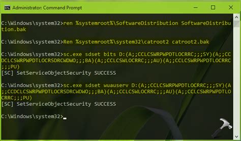 FIX Windows Update Components Must Be Repaired In Windows