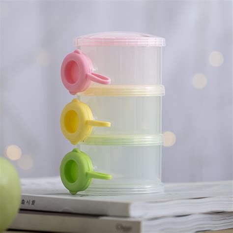 Snack Food Containers 3 Layers Stackable Storage B Vicedeal