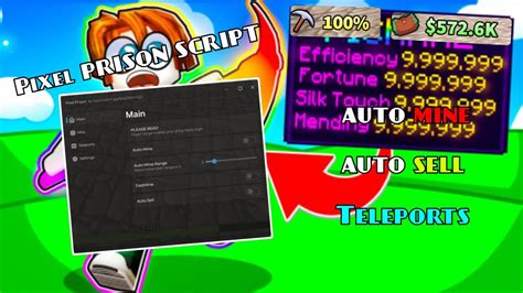Unpatch Pixel Prison Script Autofarmautosellteleports And More Youtube