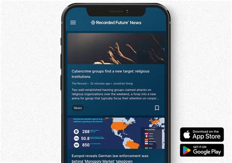 Christopher Coburn On Linkedin Recorded Future Mobile App