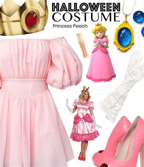 Princess Peach Outfit Shoplook Peach Clothes Peach Costume