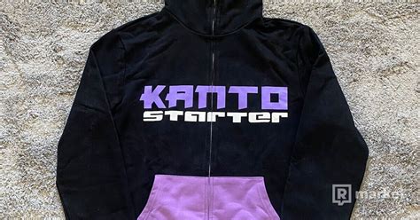 Kanto Starter Psy Strike Full Zip Hoodie Blackpurple Refresher Market
