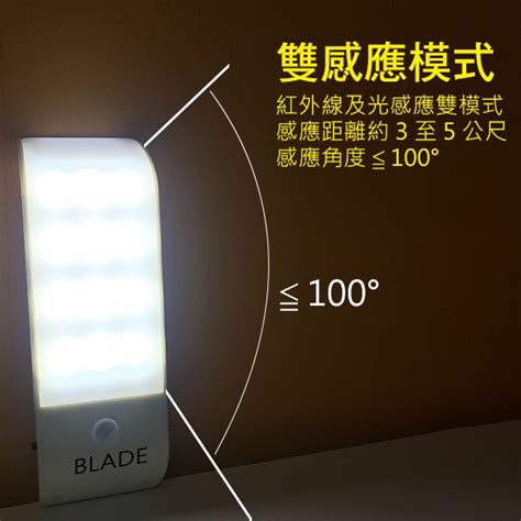 Blade磁吸usb充電人體感應燈 台灣公司貨 照明 感應燈 雙模式感應 現貨 當天出貨 刀鋒 蝦皮購物