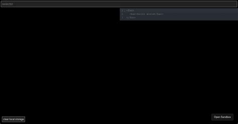 Saxon Xpath Tester Forked Codesandbox