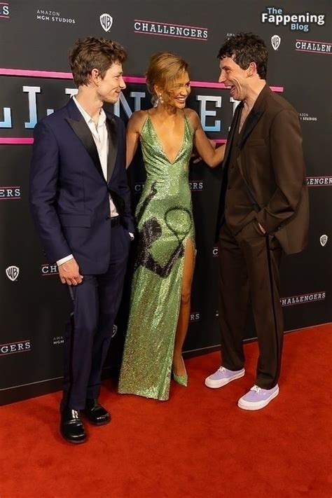 Zendaya Flaunts Her Slender Figure At The Challengers Premiere Photos OnlyFans Leaked