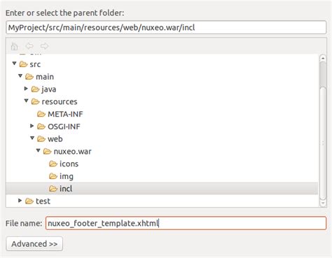 HOWTO Override A Template JSF UI Nuxeo Documentation