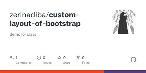 GitHub Zerinadiba Custom Layout Of Bootstrap Demo For Class