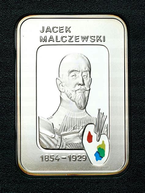 20 Złotych 2003 Jacek Malczewski Srebro • Cena Opinie