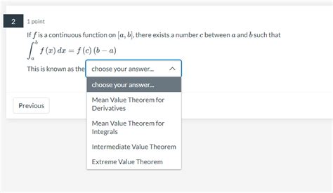 Solved If F Is A Continuous Function On Ab There Exists