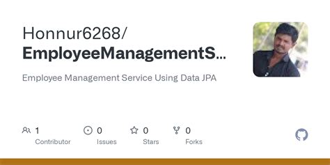 GitHub Honnur6268 EmployeeManagementServiceDataJPA Employee Management Service Using Data JPA