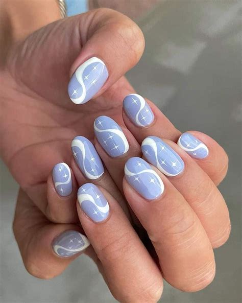 Looking For Stunning Periwinkle Nails Designs This List Of Periwinkle