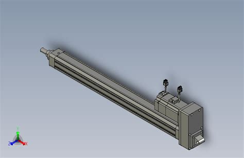 TPA ESR系列轻载型电动缸 TPA ESR50 1610C L600 MR CA W P40 C3 STEP 模型图纸下载 懒石网