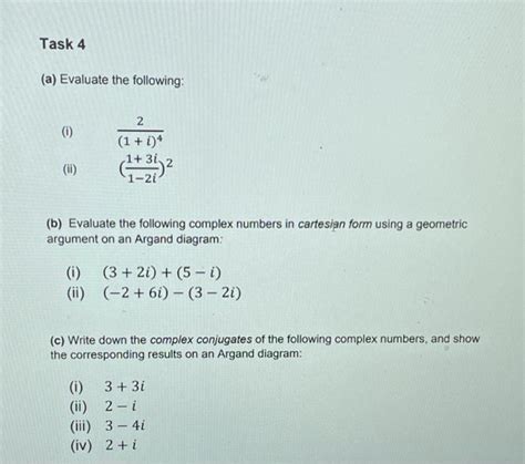 solved task 1 a evaluate the following arithmetic