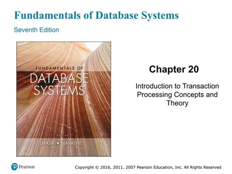 Chapter20 Transaction Processing System Pptx