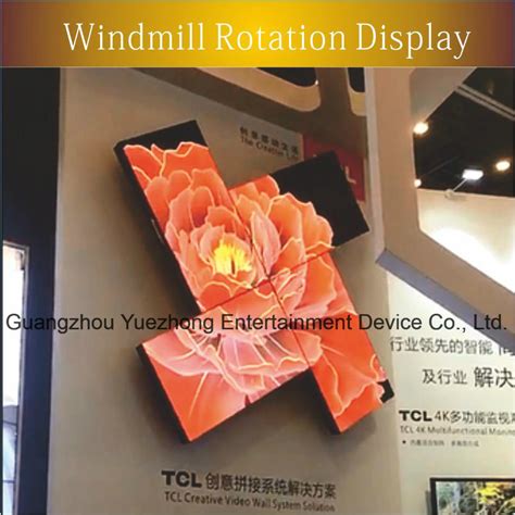 Rotation Windmill Display Stage Effect Machine Creative Display And