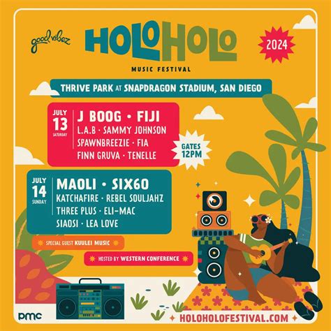 Holo Holo San Diego 2024 Day 1 At Holo Holo Music Festival Saturday