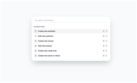 Cmd K Menu Components Templates V0 By Vercel