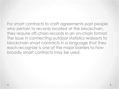 Ppt Understanding Chain Link Smart Contracts And How To Buy Chainlink