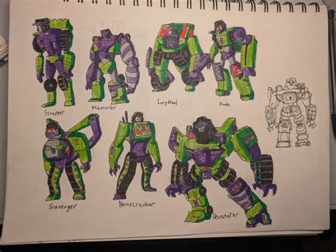 Constructicons And Devastator By Platybelodon On Deviantart