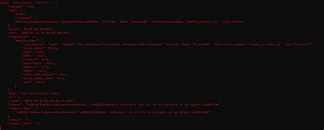 Azure Error When Run Az Powershell Create Runbook Stack Overflow