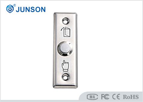 Contactless DC V Emergency Exit Push Button Stainless Steel Materials