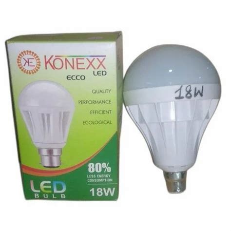 Konexx Cool Daylight W Led Bulb Base Type E Model Name Number Ecco At Rs Box In Kolkata