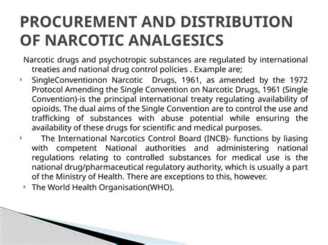 Narcotic Analgesics A Comprehensive Overwhelmingpptx