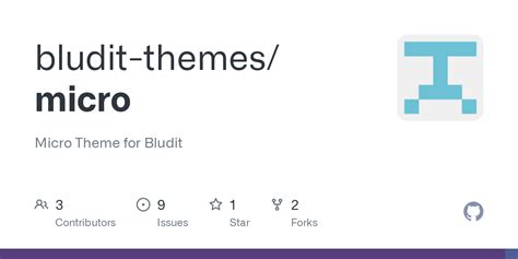 GitHub Bludit Themes Micro Micro Theme For Bludit