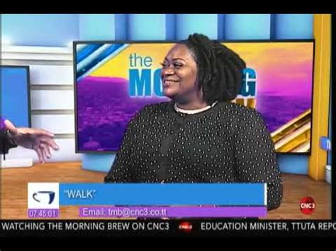 “WALK” Launch on CNC3 The Morning Brew - YouTube