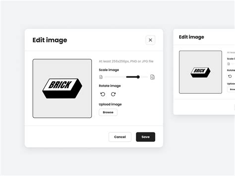Upload Crop Modal By Eugenia Rusak For Salt And Bold On Dribbble