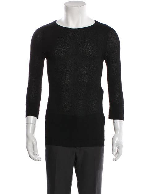 Raf Simons Vintage 2009 Henley Black T Shirts Clothing Raf26770