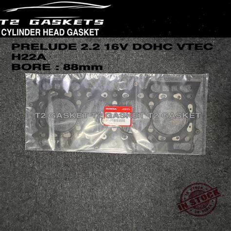 Honda Prelude 2 2 16v Dohc Vtec H22a Cylinder Head Gasket Metal